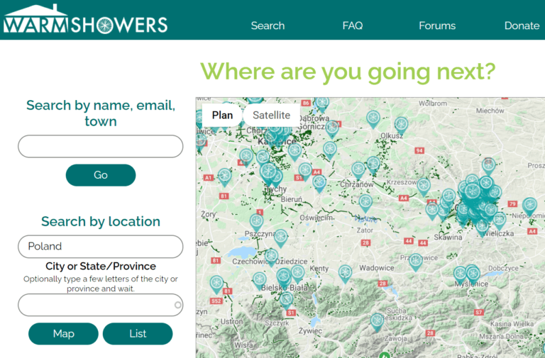 Couchsurfing ou Warmshowers : Lequel est le meilleur